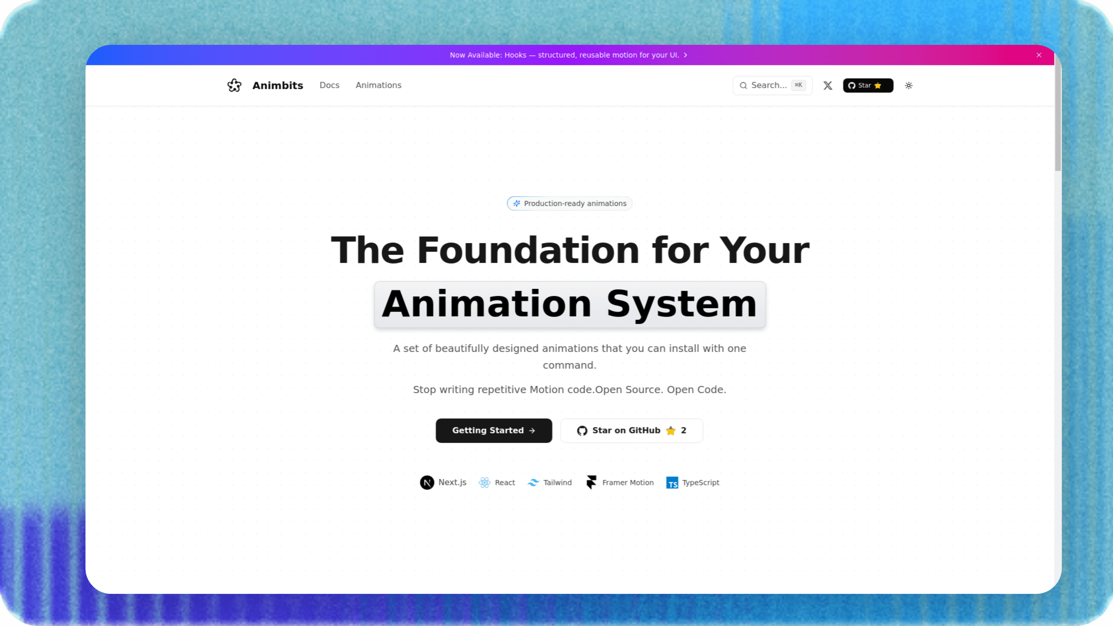 Animbits - The Foundation for Interactive UI